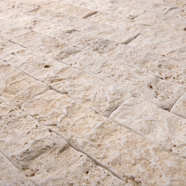 Travertino Rockface Rustico da Turquia | Travertine Splitface Tumbled
