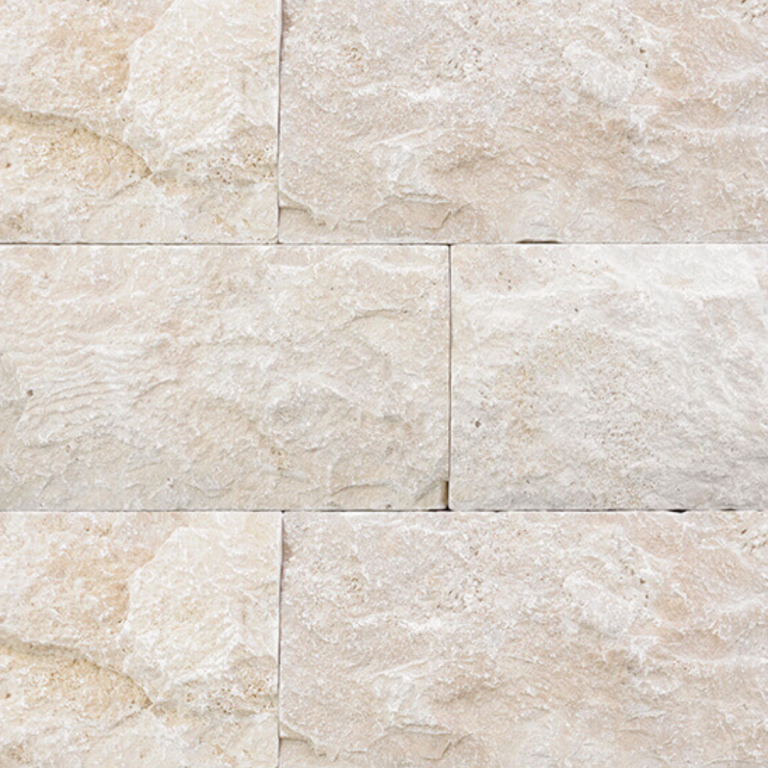 Travertino Rockface Rustico Claro |7,5x20,3x2,3 cm| Travertino Turco ...