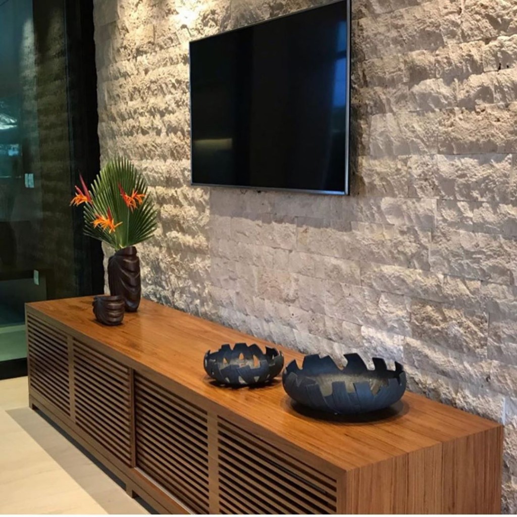 Travertino Rockface Rustico da Turquia | Travertine Splitface Tumbled