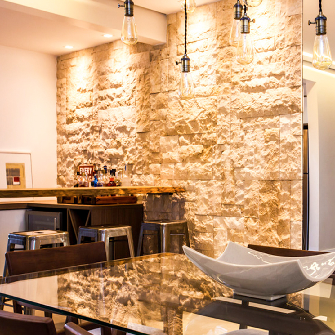 Travertino Rockface Rustico da Turquia | Travertine Splitface Tumbled