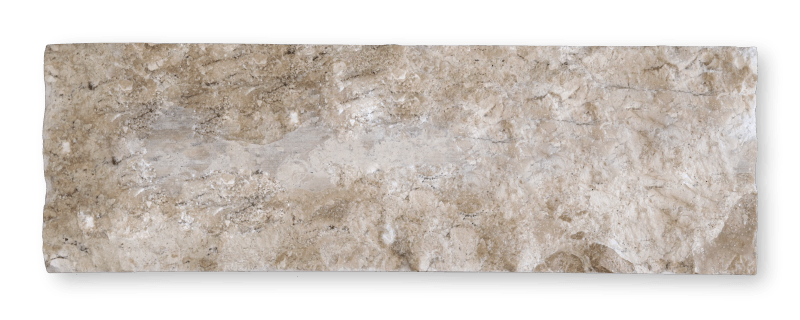 7,5x20 Travertino Rustico da Turquia | #Rockface | Travertine Splitface ...