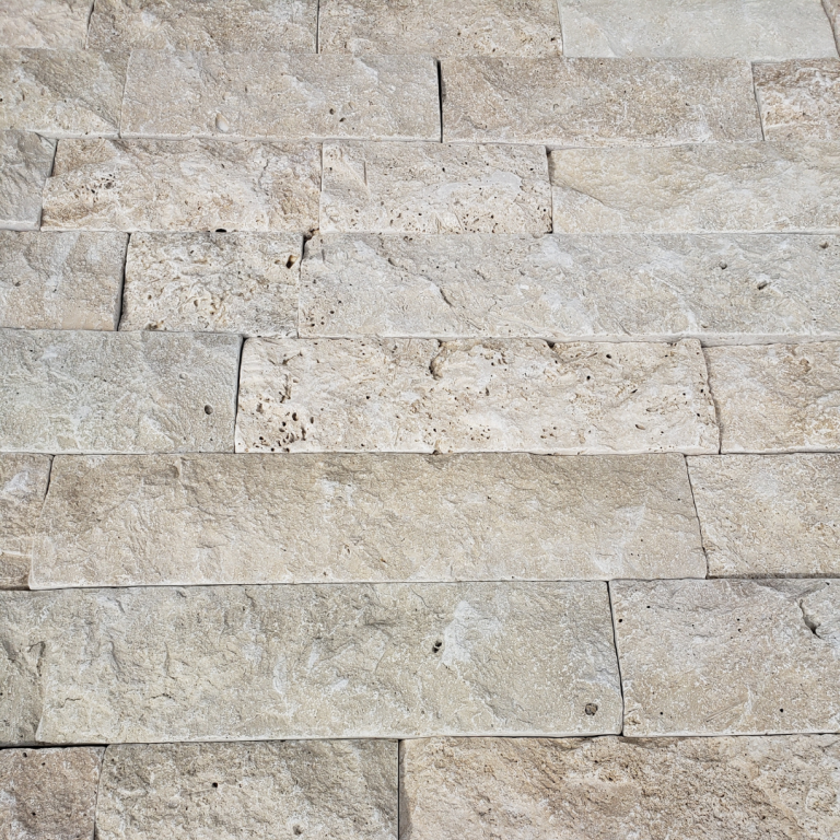 Travertino Rockface Rustico da Turquia | Travertine Splitface Tumbled